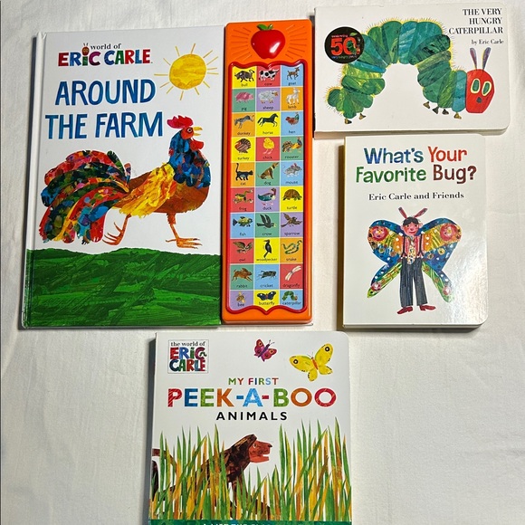 Other | Eric Carle Childrens Book Set 4 Books | Poshmark